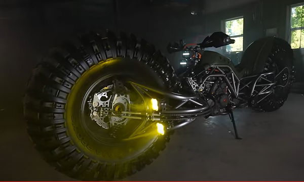 Custom-Built Monster Chopper Gets Finishing Touches | Visordown