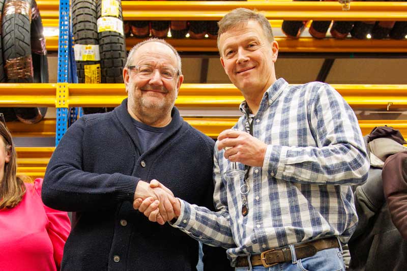 Former BSB Racer Heads up Hugely Popular Retail Outlet | Visordown