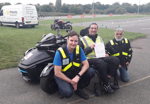 Phoenix Motorcycle Training Helps Paralysed Rider Make Sensational ...