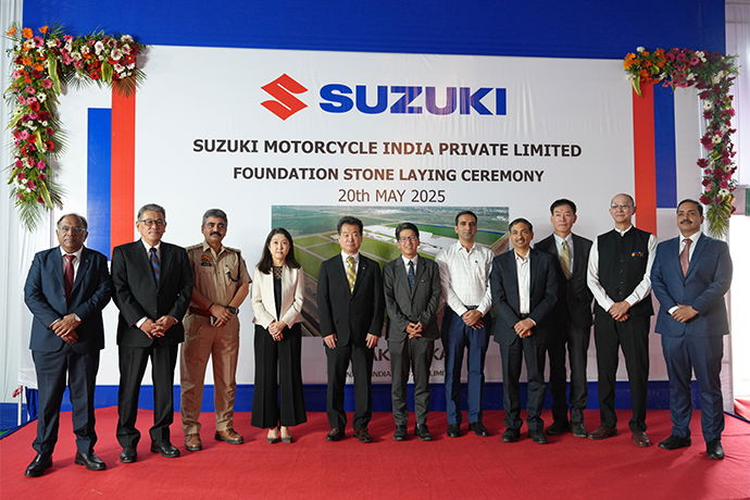 Suzuki Begins Building New Factory in India: Kharkhoda Foundation Stone ...