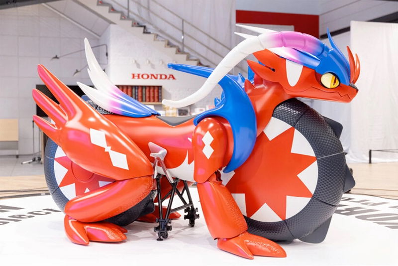 Honda’s Koraidon Pokemon motorcycle officially makes debut at Suzuka ...