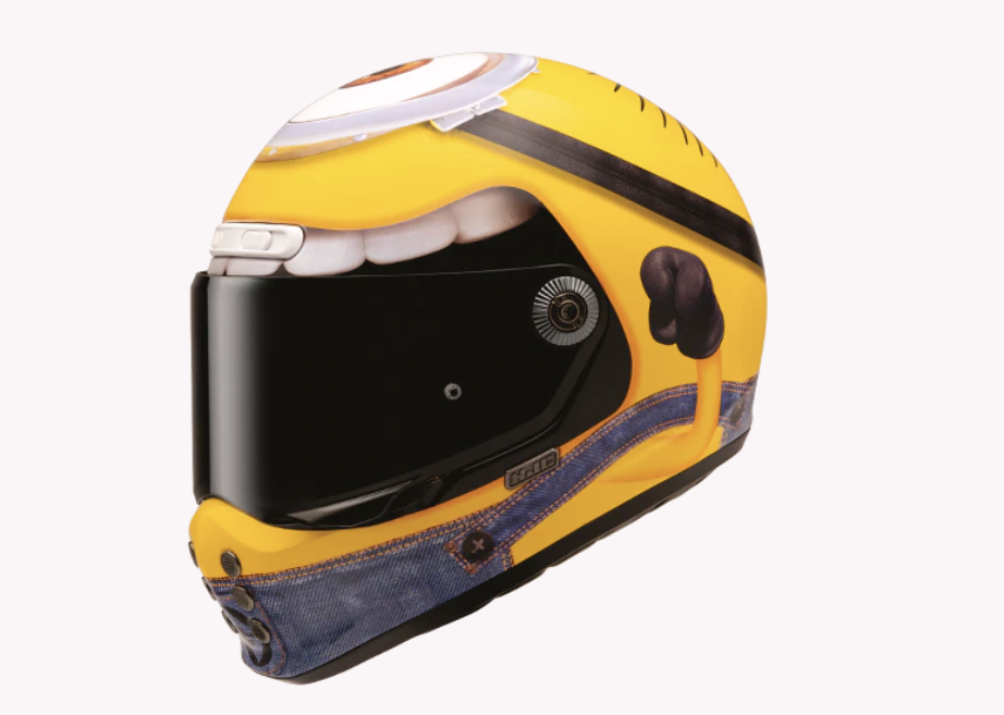 Is HJC set to rival Ruroc with new Minions helmet design? | Visordown