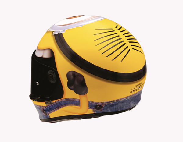 Is HJC set to rival Ruroc with new Minions helmet design? | Visordown