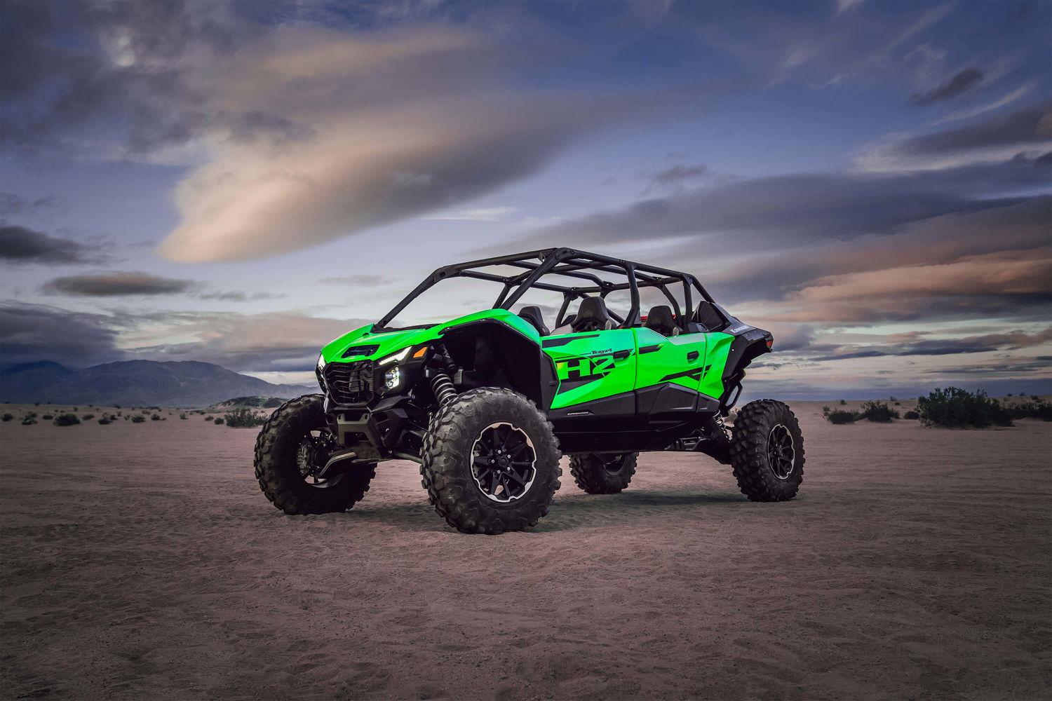 Kawasaki’s new supercharged Teryx H2 side-by-side takes after its ...