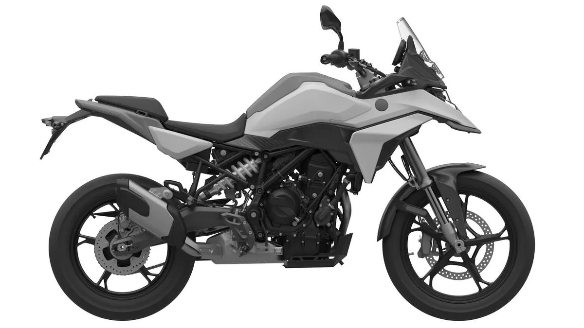 UK design filings offer clear sense of upcoming BMW F 450 GS motorcycle ...