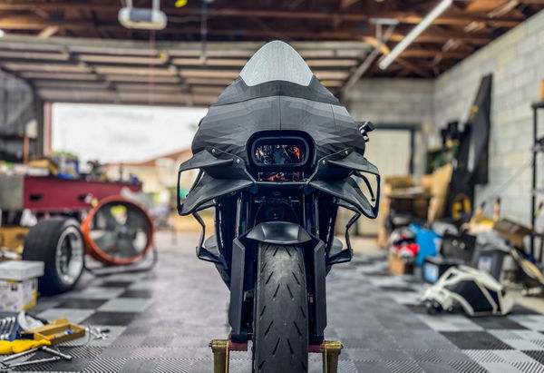 Custom KTM RC1390R MotoGP replica created | Visordown