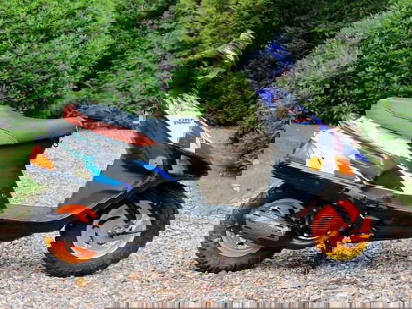 Ex-Mick Doohan Honda SJ50 Bali MotoGP paddock bike for sale | Visordown