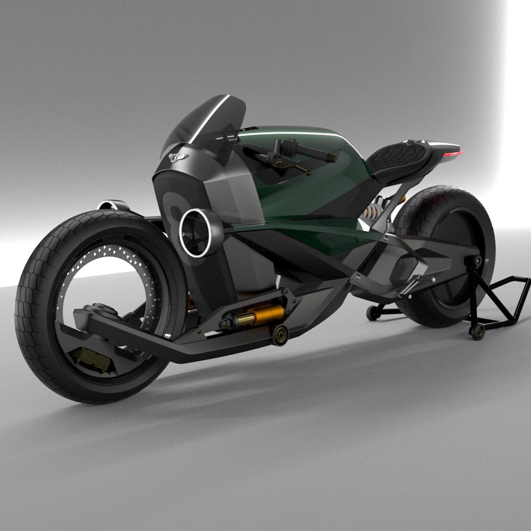 Is this what a Bentley motorcycle would look like? | Visordown
