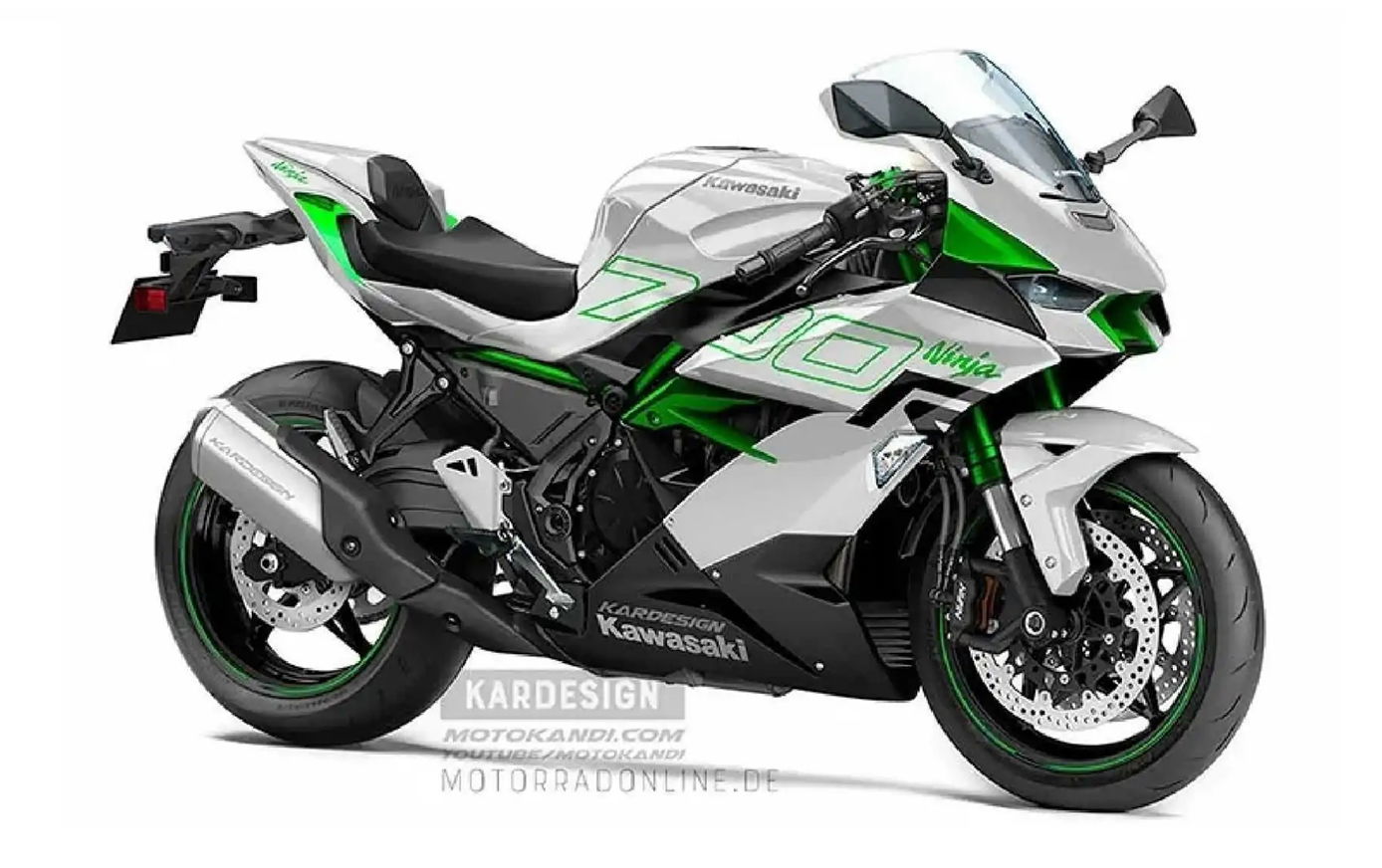 Kawasaki Ninja 700 rendering | A coming together of the ZX-10R and ...