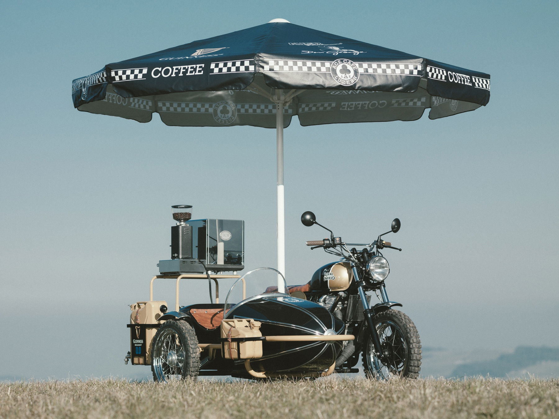 The one-off, coffee-dispensing Royal Enfield Interceptor sidecar | Visordown
