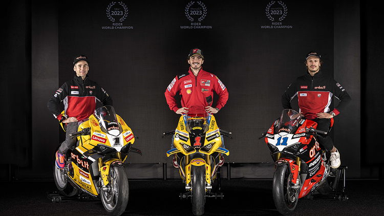 Ducati celebrates MotoGP, WorldSBK titles with race replicas | Visordown