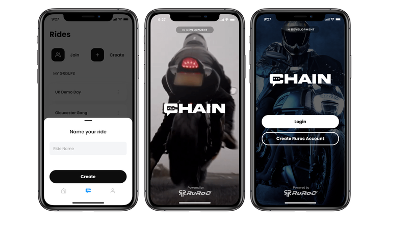 Ruroc announce CHAIN bike-to-bike communication system | Visordown