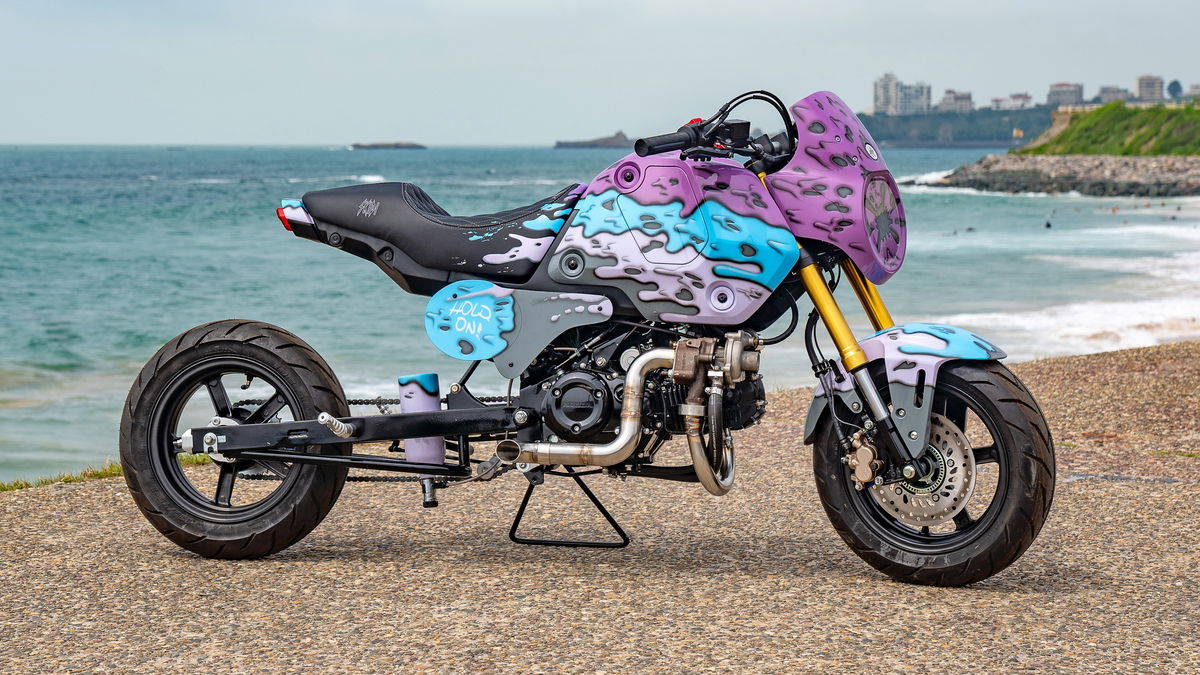 Guy Willison-built turbo and NOz-injected Honda Grom revealed | Visordown