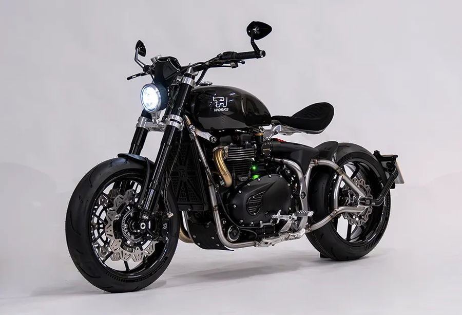 Thornton Hundred Evo Bobber Launched As Bonneville With Attitude ...