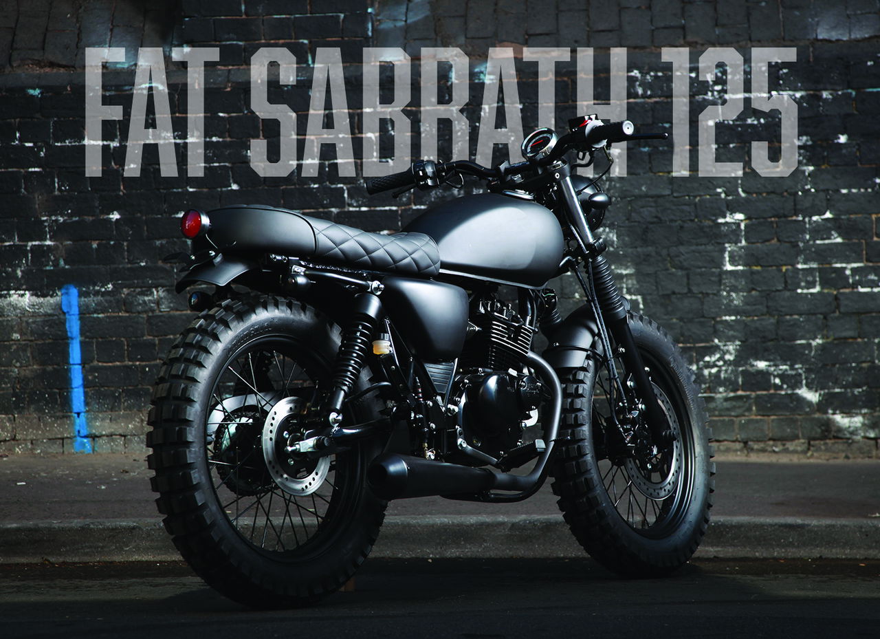 Mutt Motorcycles unveils Fat Sabbath 125 | Visordown