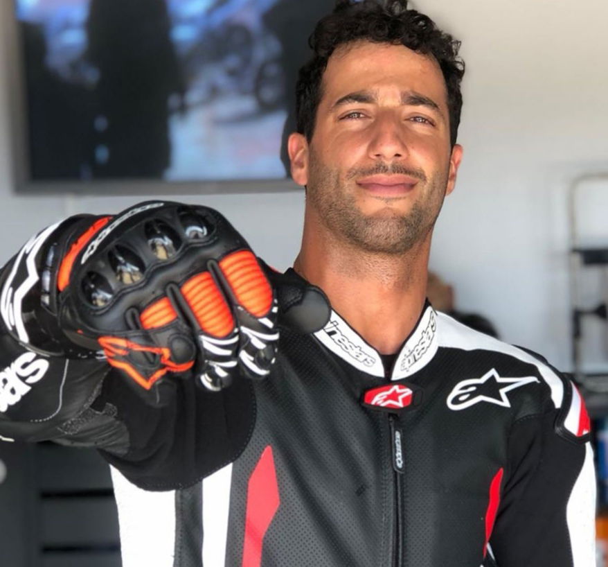 Ex Red Bull F1 driver Daniel Ricciardo hospitalised following dirt bike ...